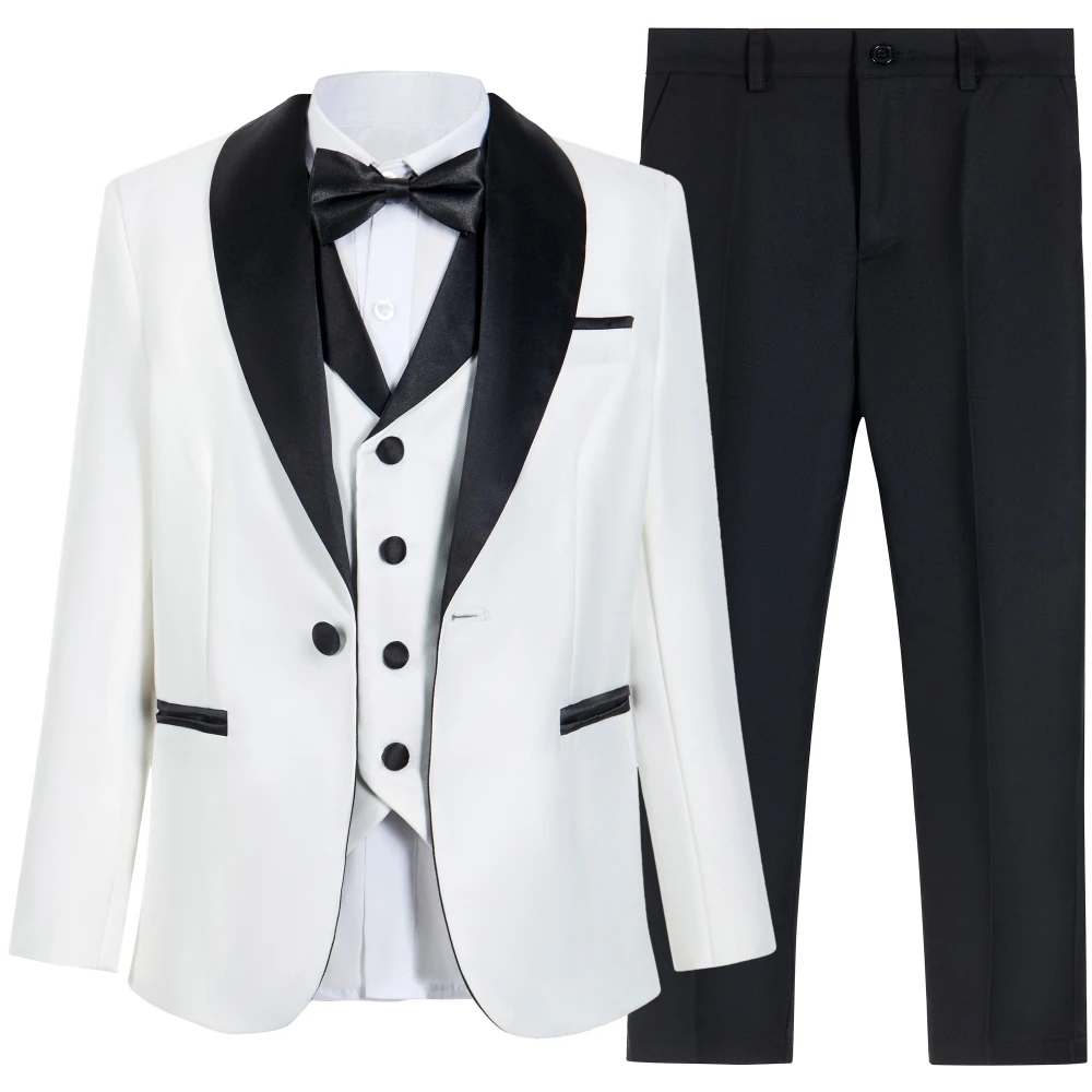 Formal-Boys-Slim-Fit-Suit-For-Piano-Performance-Contest-Classic-White-4 ...