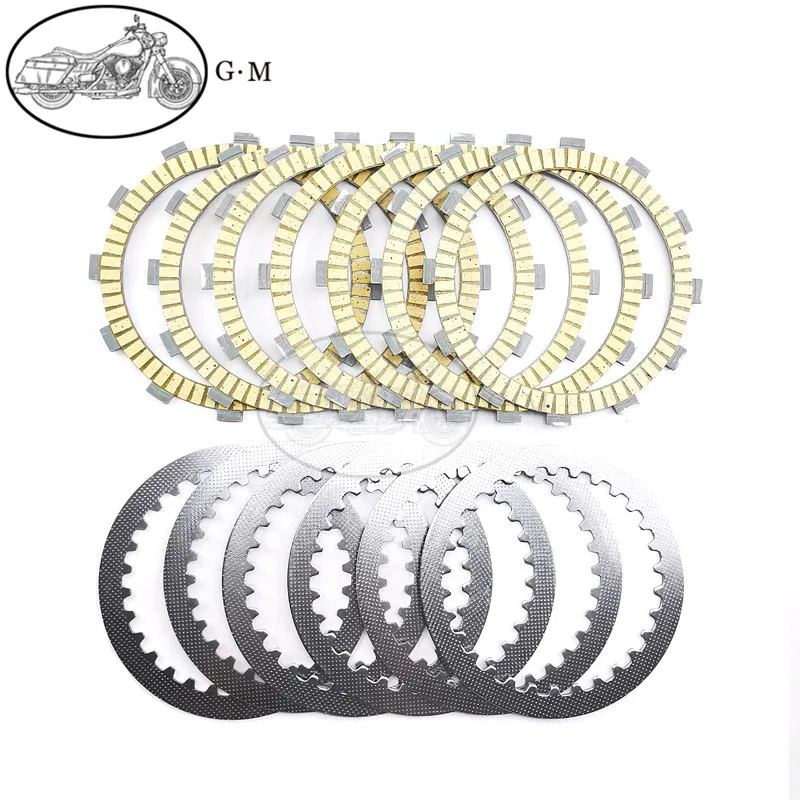 Motorcycle Clutch Plate Friction Disc Separator Plates Kit For Kawasaki ...