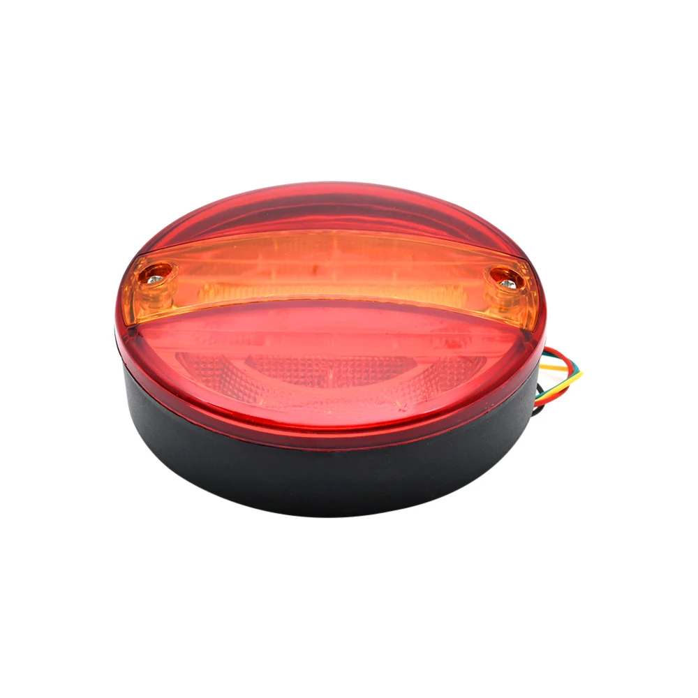 LED Car Rear Tail Light Round 5.6 inch Tail Light Brake Turn Signal for ...