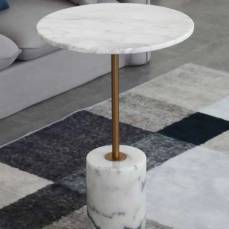 Sedentary Round Coffee Table Books Minimalist Laptop Entryway Table ...