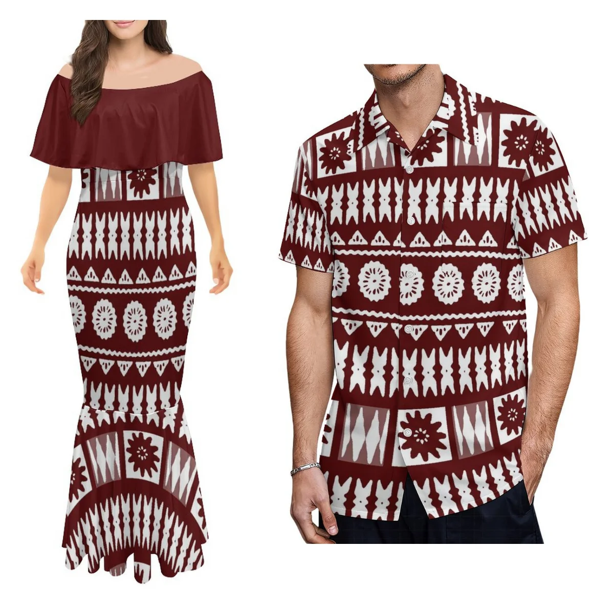 2024-Women-S-Off-The-Shoulder-Dress-Samoan-Dinner-Fishtail-Evening-Gown ...