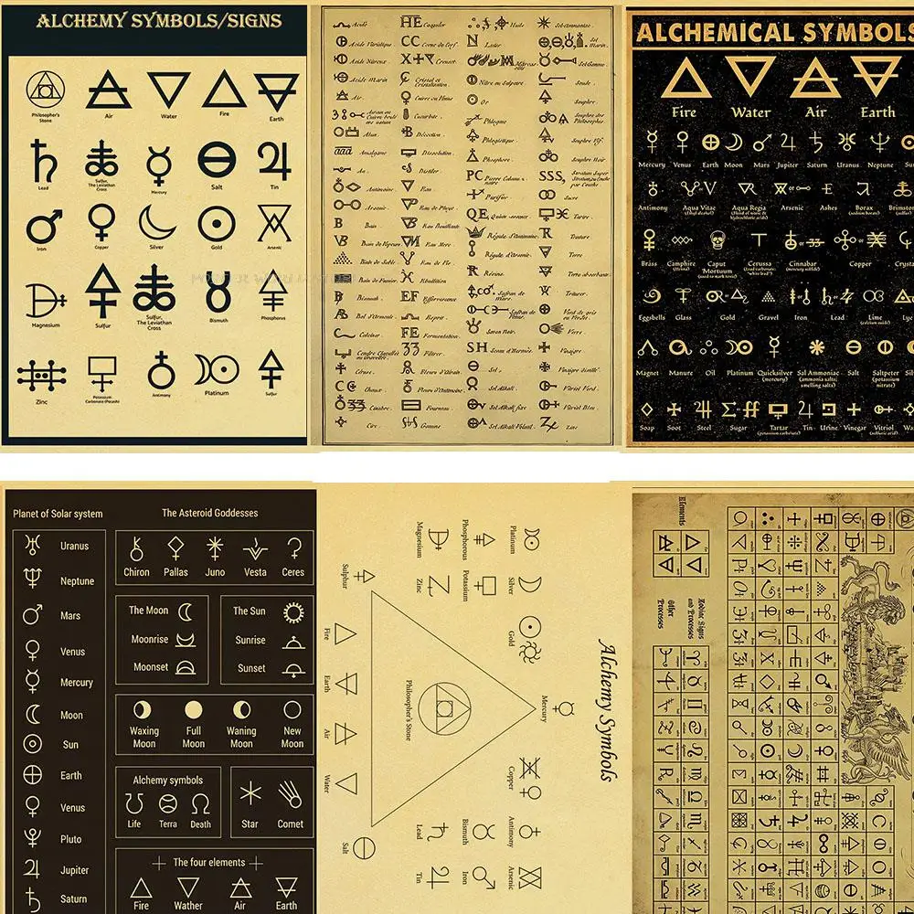 Alchemy Symbols And Meanings