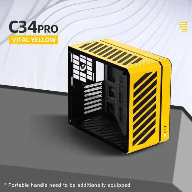 Mechanic Master C34Pro-30.6L EATX Motherboard&ATX Power＆165mm Air ...