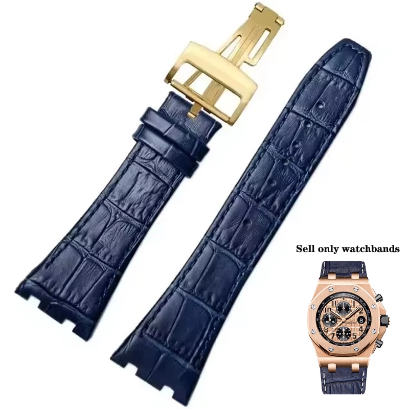 For Audemars Piguet AP15400 15703 15500 Royal Oak Series Men Leather ...