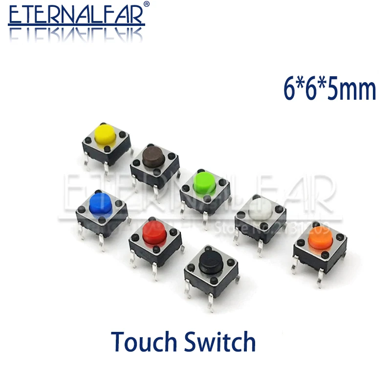 Color-6-6-5mm-Light-touch-switch-DIP4-ON-OFF-Touch-button-Touch-micro ...