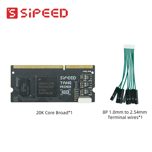 Sipeed Tang Primer 20K GOWIN GW2A FPGA GoAI Core Board Minimum System