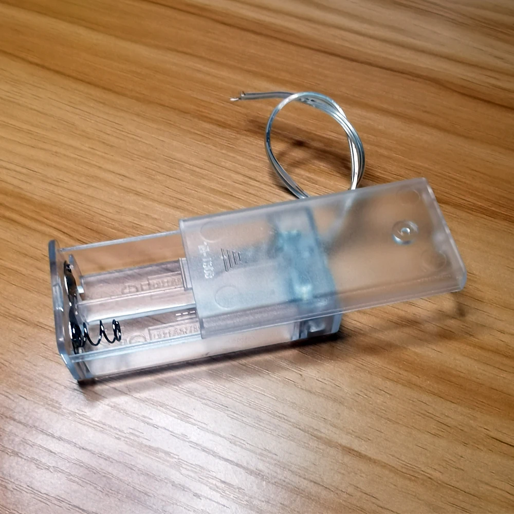 2-AA-3V-Battery-Holder-AA-Battery-Box-With-Switch-New-AA-Battery-Case ...