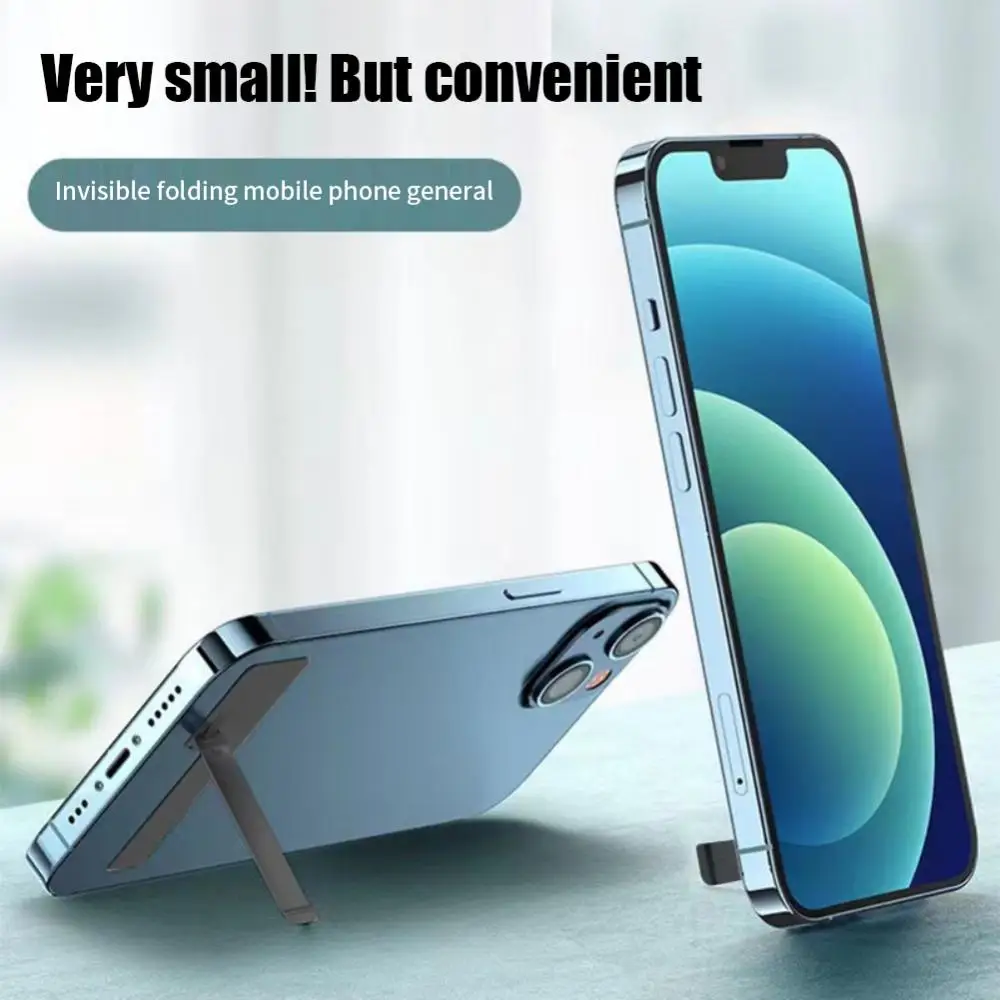 Ultra-Thin-Mini-Metal-Folding-Phone-Holder-Alloy-Invisible-Back-Stick ...