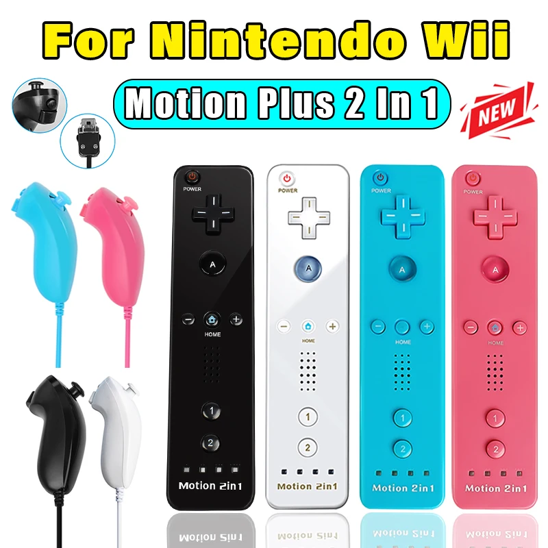 Conjunto-de-controlador-remoto-sem-fio-Gamepad-joystick-para-Nintendo ...