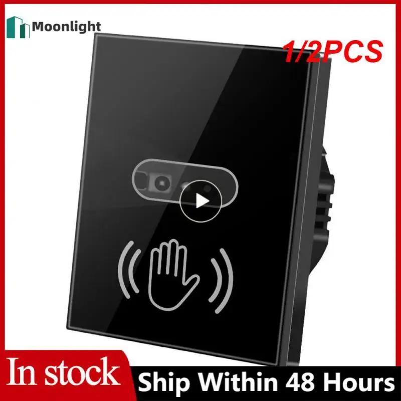 1-2PCS-Smart-Wall-Light-Switch-Infrared-Sensor-No-Need-Touch-EU ...
