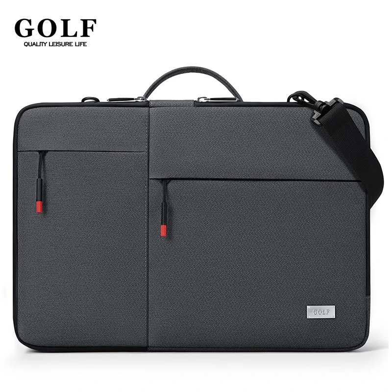 GOLF-Executive-Briefcase-Man-Shockproof-Laptop-Bag-15-6-Professional ...