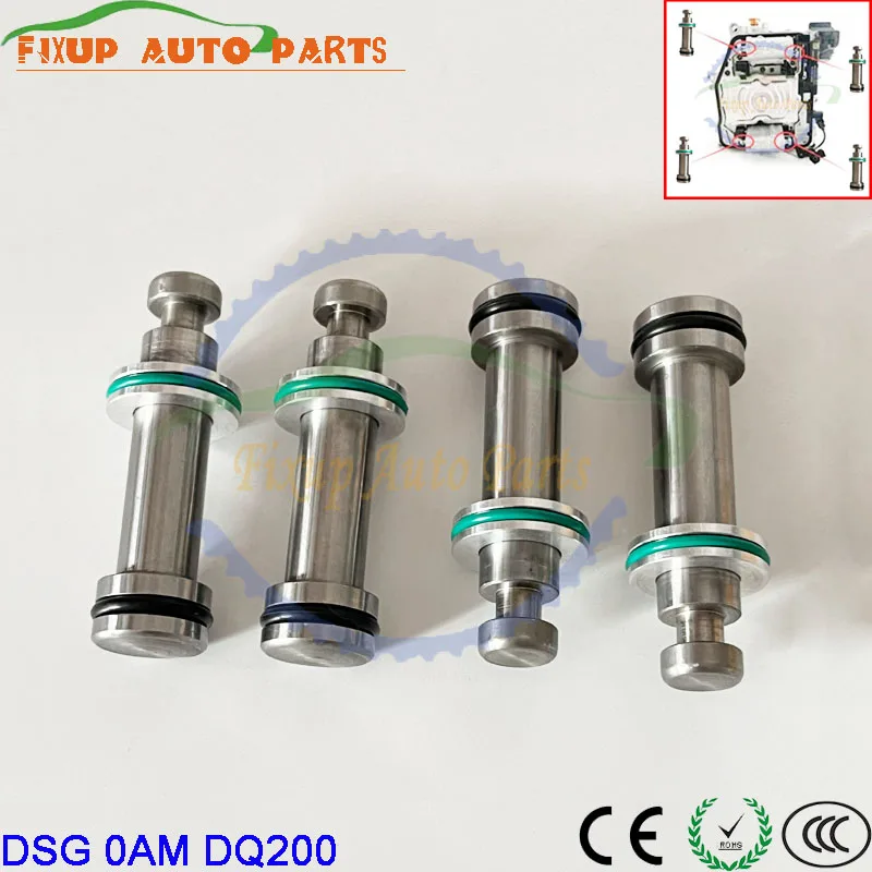 4PCS-0AM-DSG7-DQ200-Auto-Transmission-Valve-Body-Push-Control-Rod-For ...