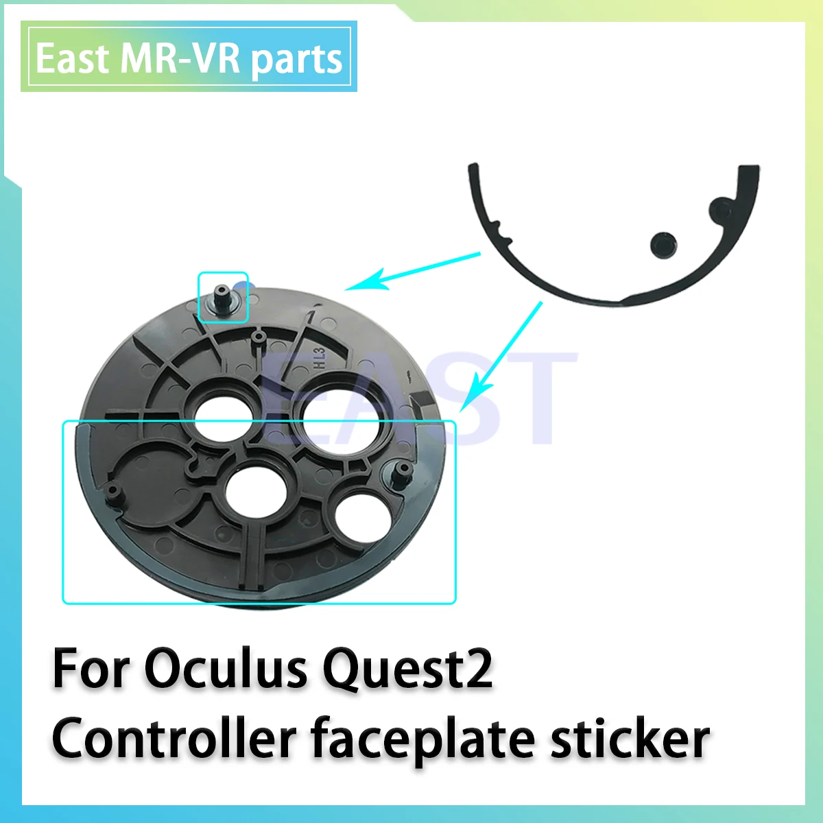 New-Controller-Faceplate-Sticker-Inner-Left-Right-Stickers-For-Meta ...