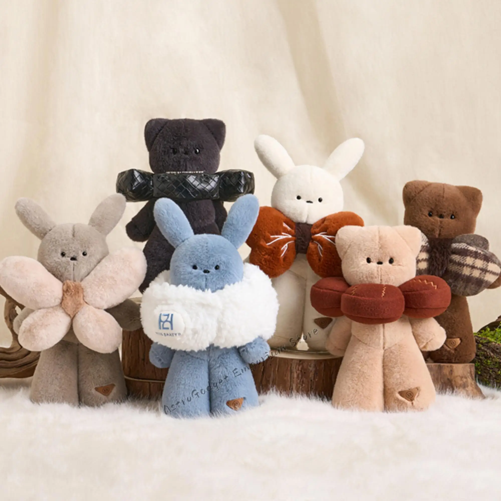 2023-Original-Super-Genki-Factory-Mini-Hug-Party-Ii-31cm-Rabbit-Kitten ...