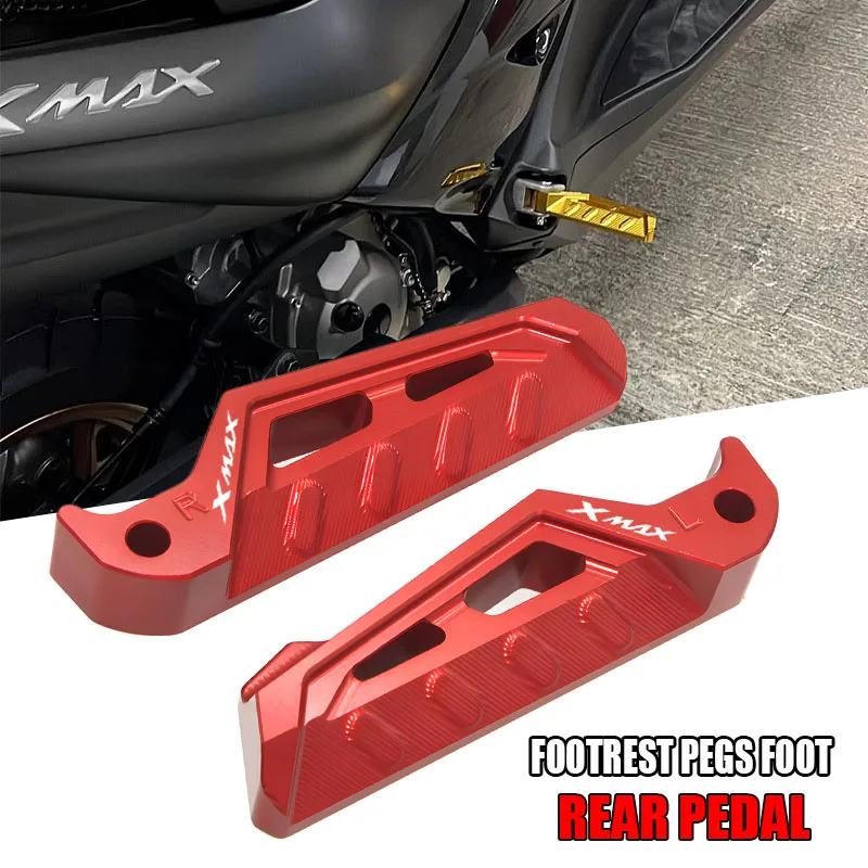 Motorcycle-Parts-Rear-Pedal-Passenger-Footrest-Pegs-Foot-for-X-MAX-XMAX ...