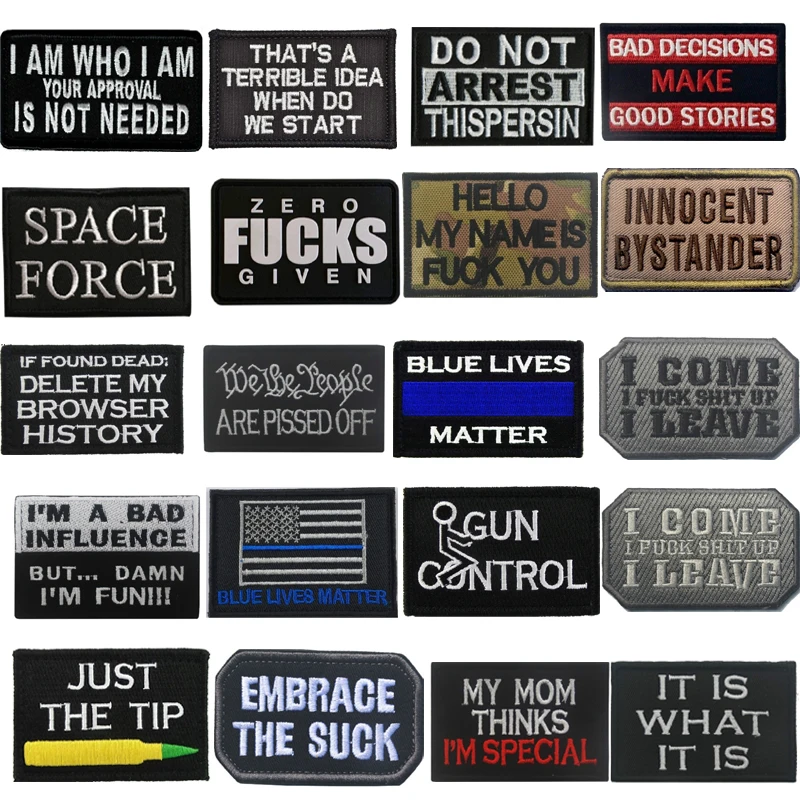 Collectibles Embroidered Patches Clothes Accessories Armbands Sewings ...