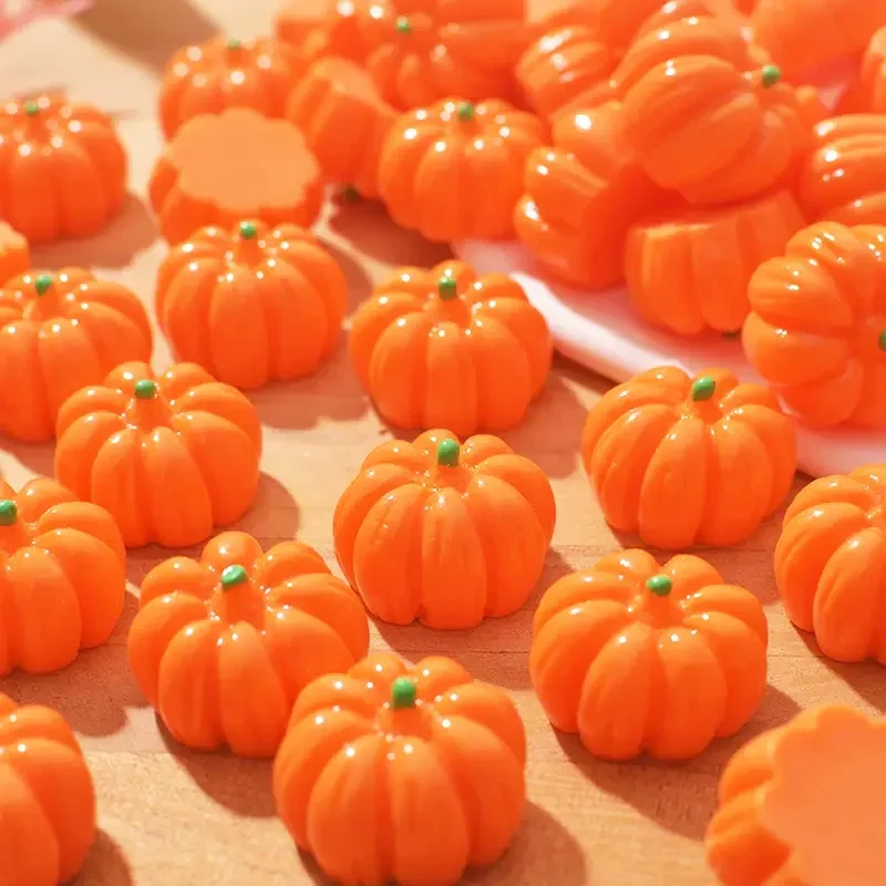 5/10 Pieces Mini Resin Pumpkin Miniatures, DIY Micro Landscaping Model ...