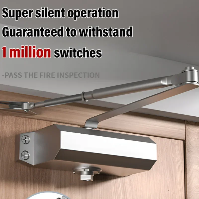 Chiudiporta-automatico-a-180-tampone-silenzioso-chiudiporta-idraulico ...