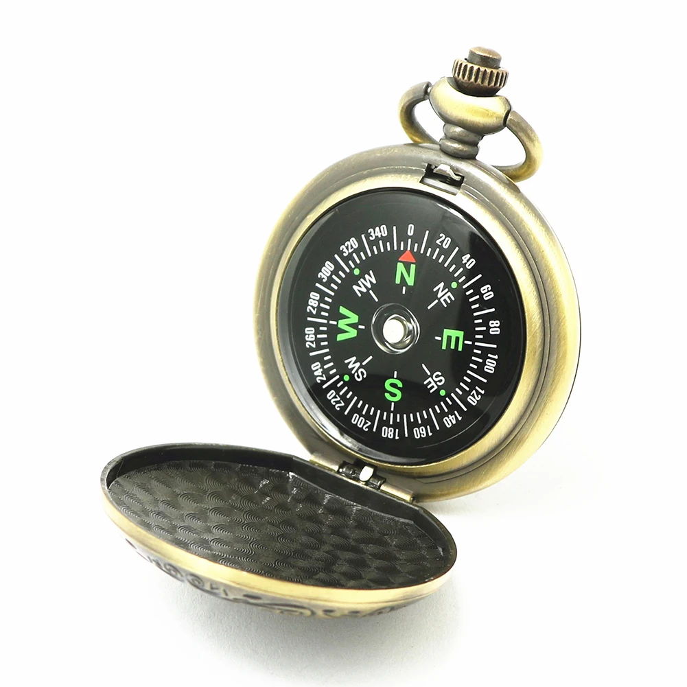 Retro-Thumb-Compass-Pocket-Watch-Compass-For-Children-Metal-Bussola ...