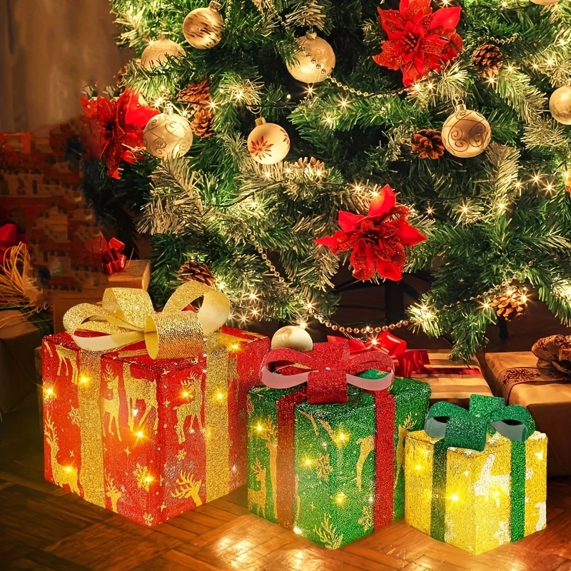3PCS-Christmas-Lighted-Gift-Boxes-LED-Lighted-Gift-Boxes-for-Christmas ...