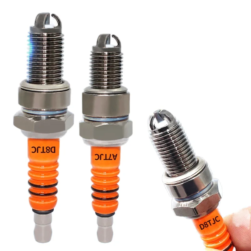 Universal-Three-Pole-Motorcycle-Spark-Plug-125-150-110-Three-claw-Alloy ...