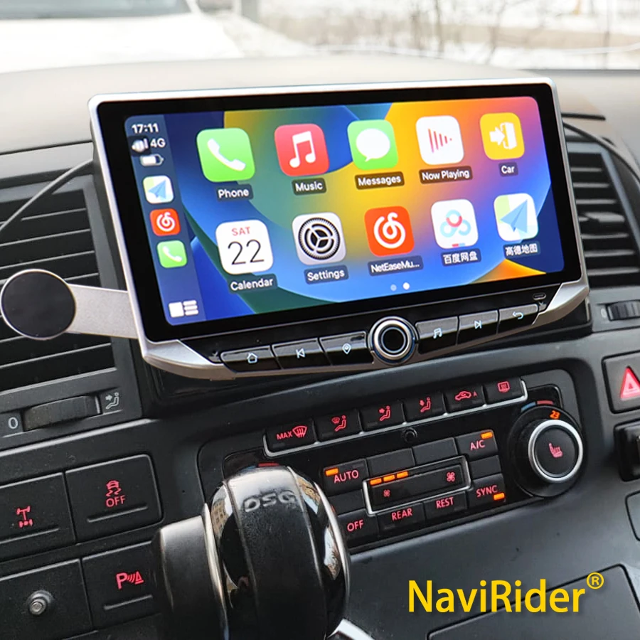 10.88" Android Screen Radio For Volkswagen VW Multivan T5 2003 2015 Car ...