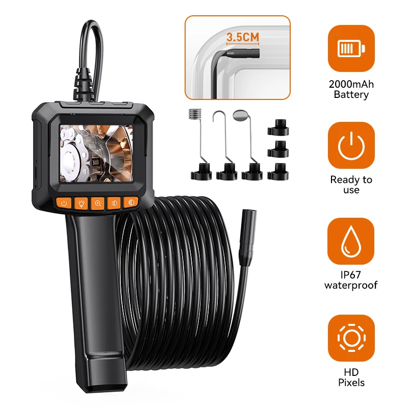 Industrial-Endoscope-Camera-2-4-Single-Dual-Lens-HD1080P-Car-Inspection ...