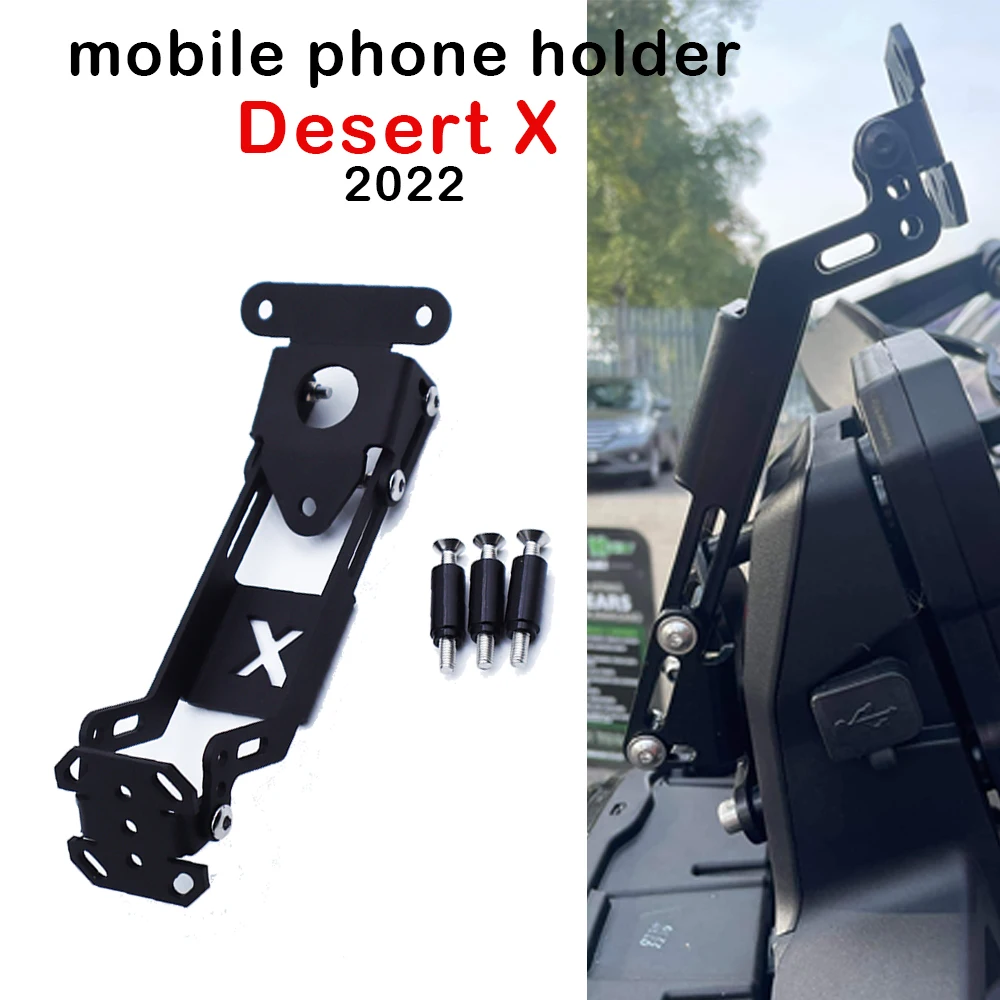 For-DESERT-X-2022-Motorcycle-Navigation-Phone-Mount-Bracket-Windshield ...