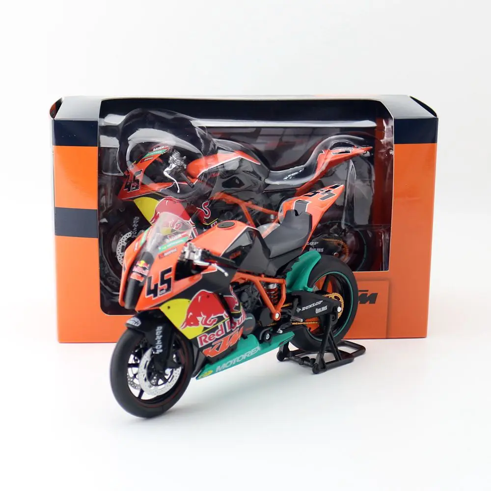 AUTOMAXX-Toy-Diecast-Metal-Motorcycle-Model-1-12-KTM-RC8-1199-MOTORGP ...