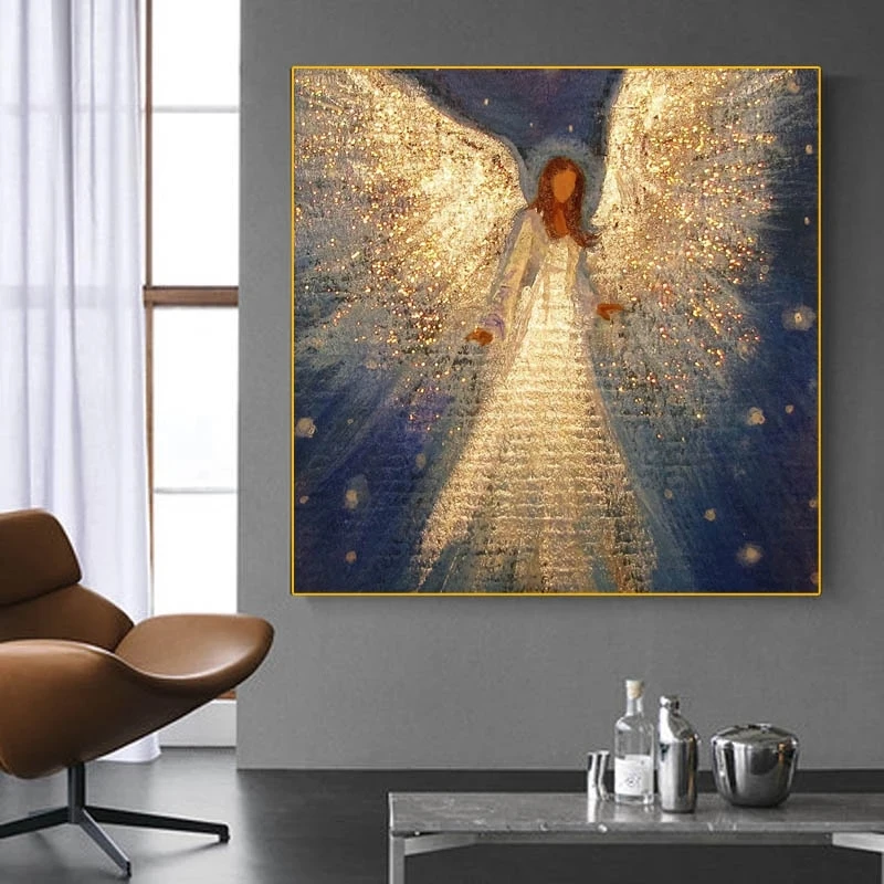 Abstract Paintings Of Angels
