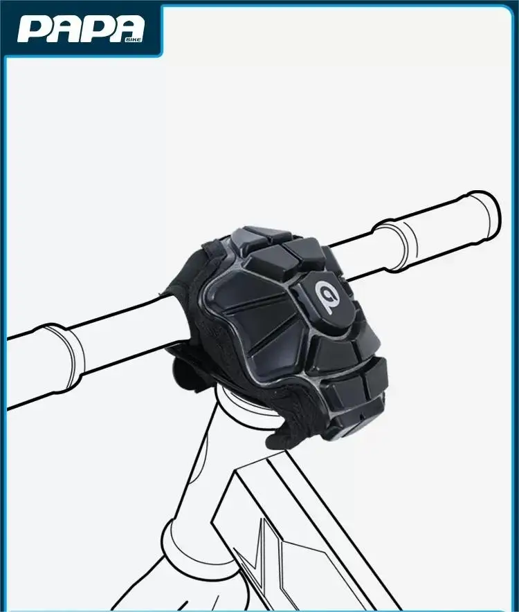 PapaBike-Balance-Bike-Stem-Protective-Cover-Silicone-Handlebar ...