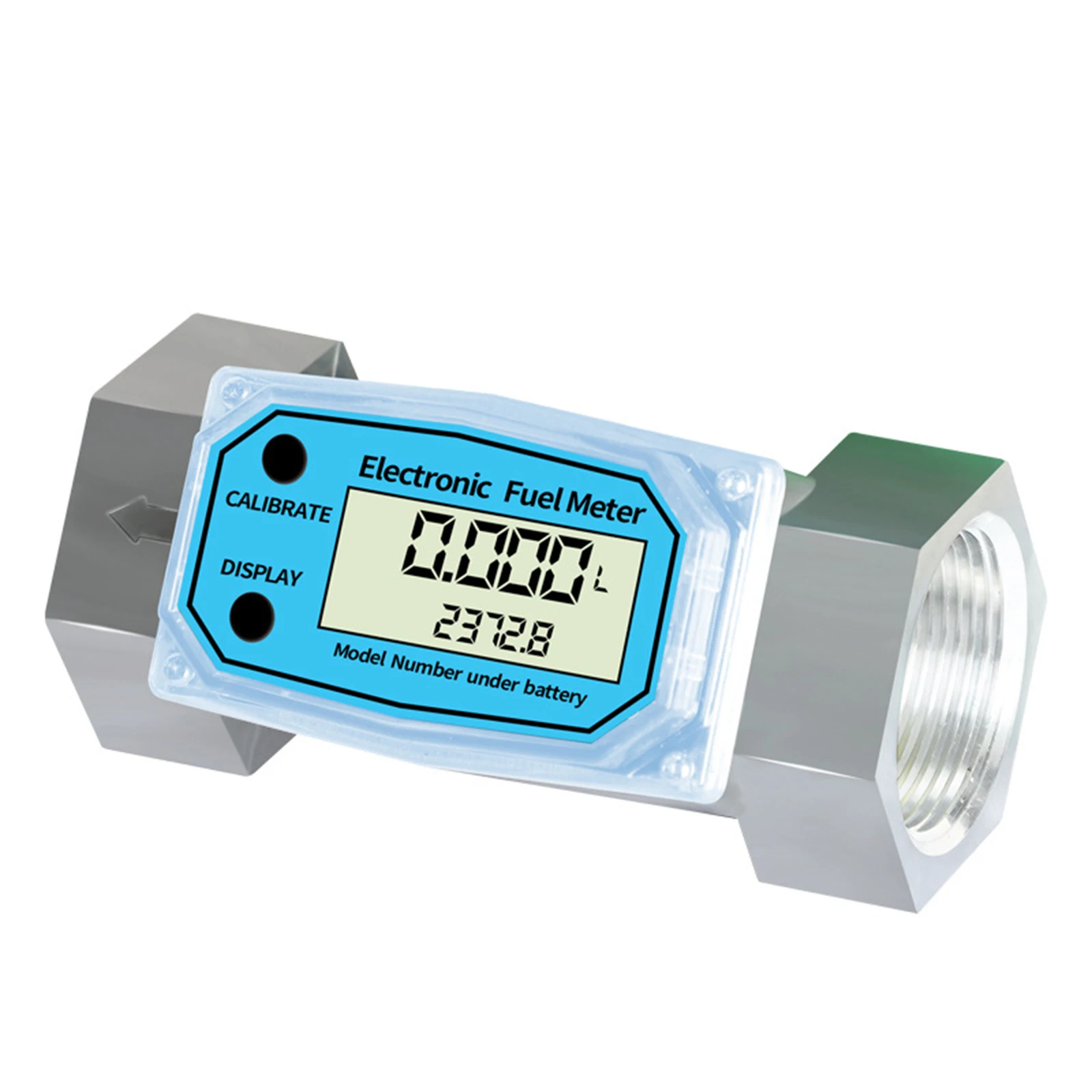 Flowmeter-Digital-Diesel-Oil-Fuel-Meter-Gauge-Turbine-Meter-For ...