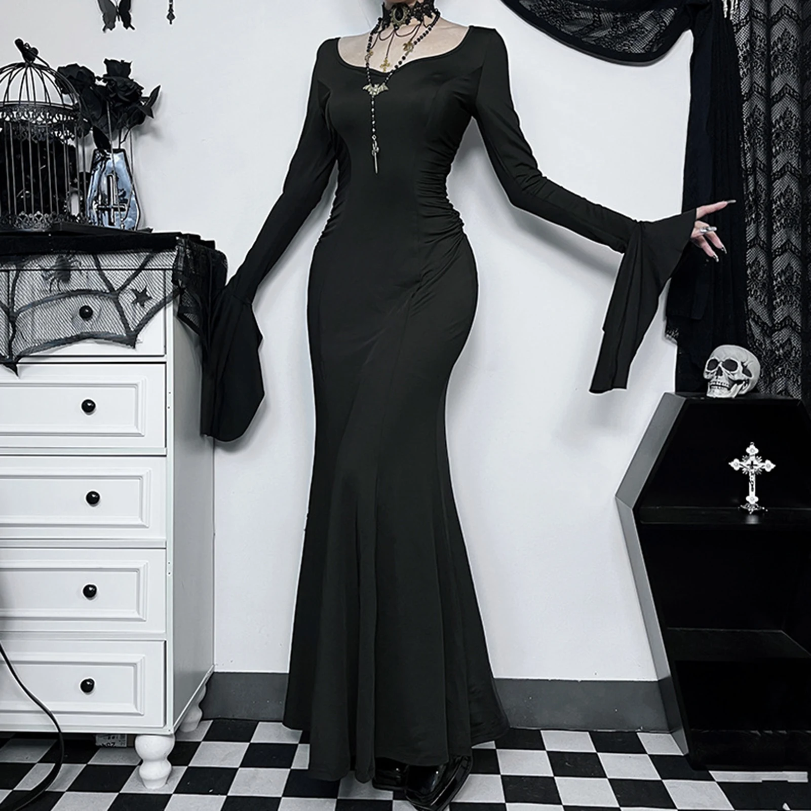 Morticia Addams Dress Pattern