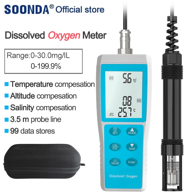 Upgraded-Dissolved-Oxygen-Meter-Tester-Analyzer-DO-Sensor-Meter-With-3 ...