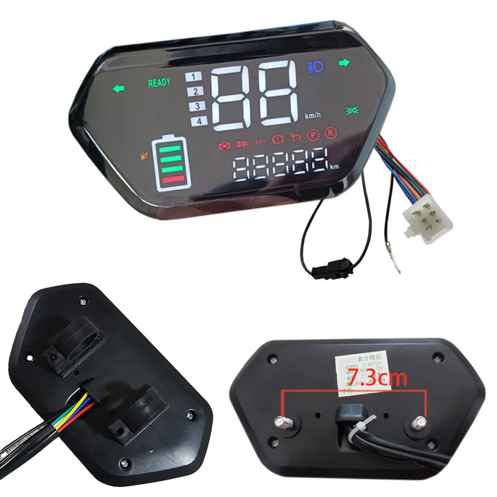 48V-60V-72V-LCD-Display-Meter-Control-Panel-For-EBike-Electric-Scooter-Motor-Controller-Display ...