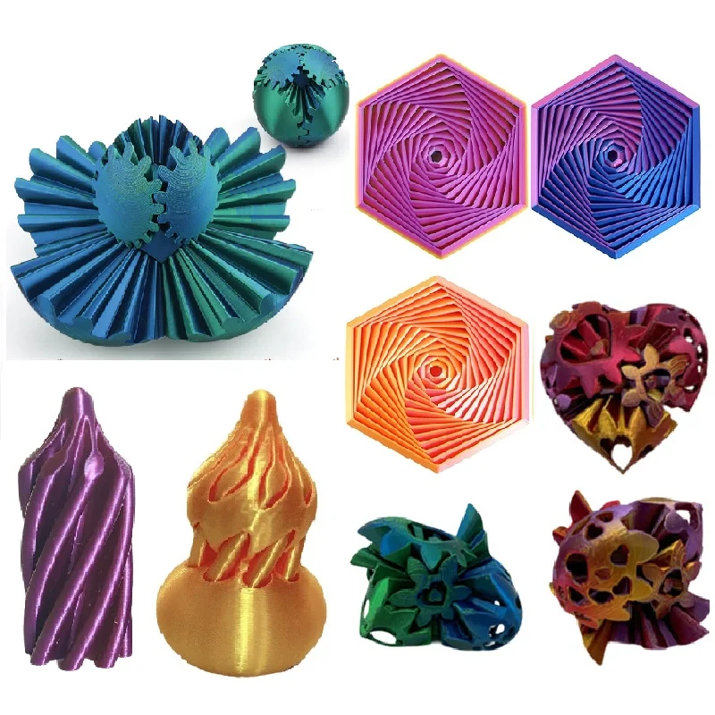 3D Printed Toys Children's Birthday Gift Fingertip Spinning Ball ...