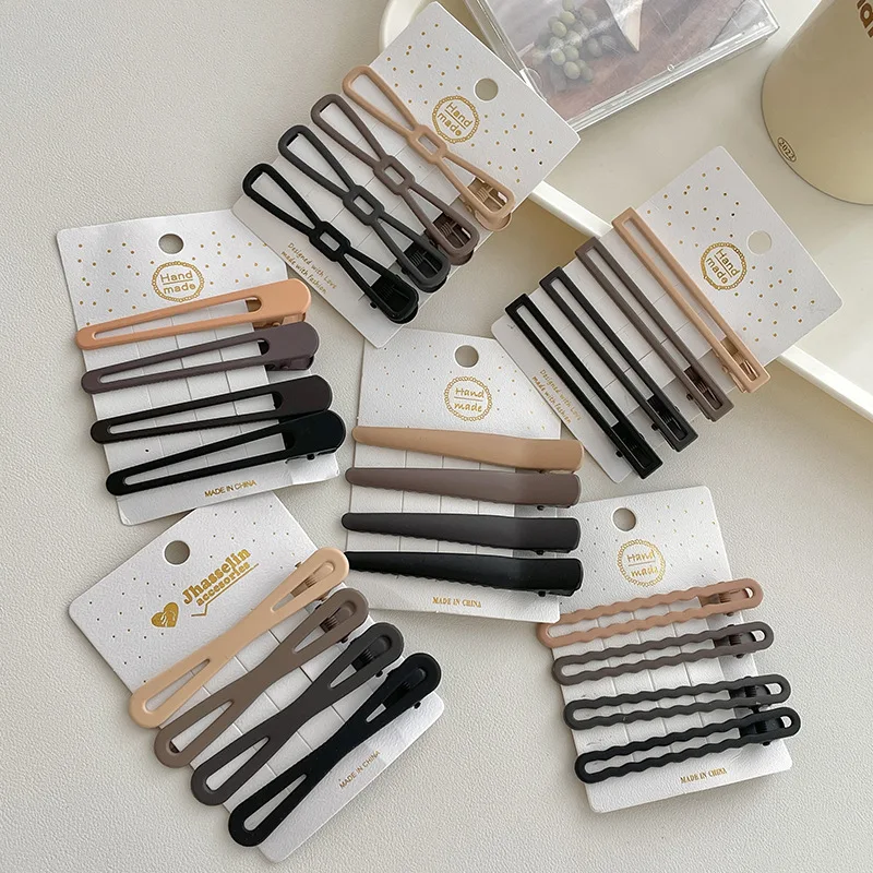 3-4-pieces-set-Of-Women-s-Hair-Clip-Accessories-Pinzas-Para-El-Cabello ...