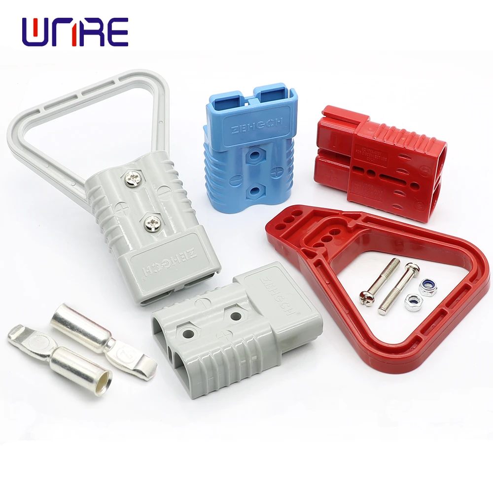 SZ175A 600V 1/0AWG Anderson Style Plug azul/gris/rojo doble polo con ...