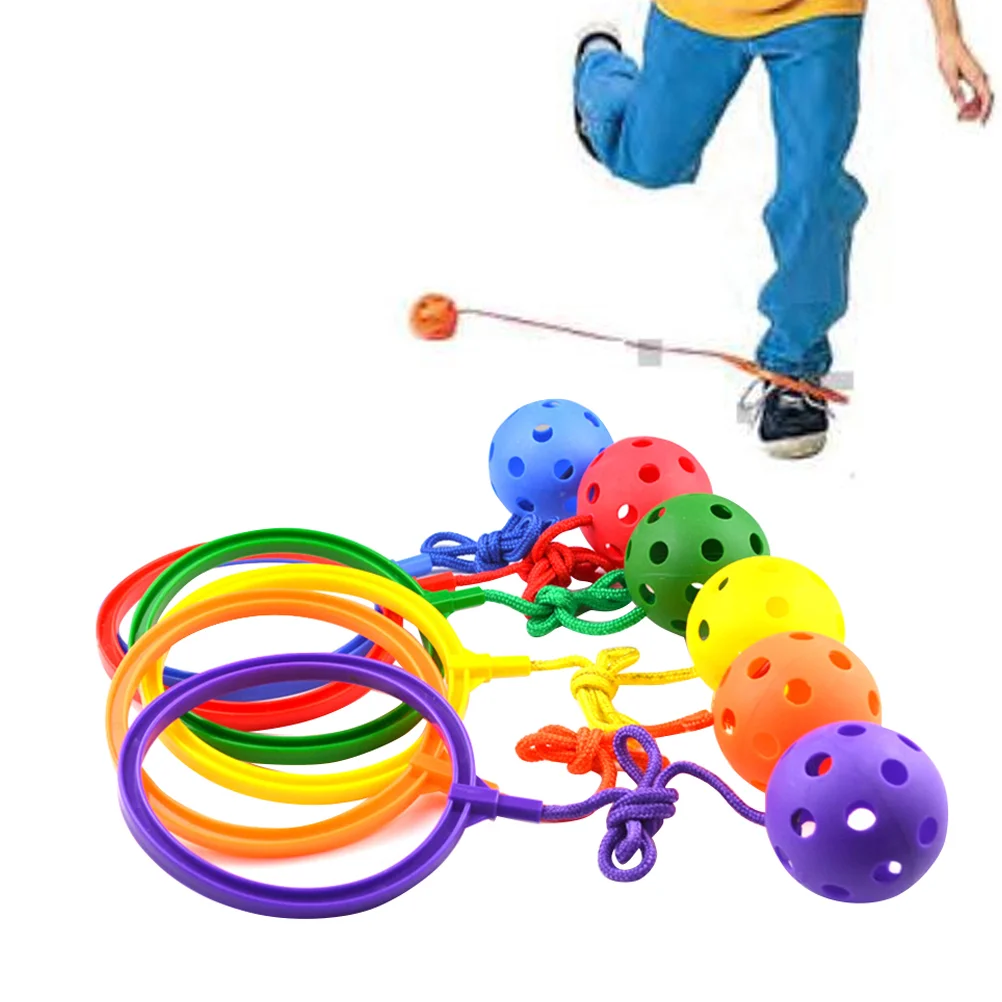 4pcs Kids Skip Ball Jumping Ankle Hoop Ring Jump Ropes Sports Whirling ...
