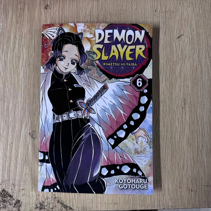 New-Version-Japanese-Anime-Demon-Slayer-Kimetsu-No-Vol-6-Youth-Manga ...
