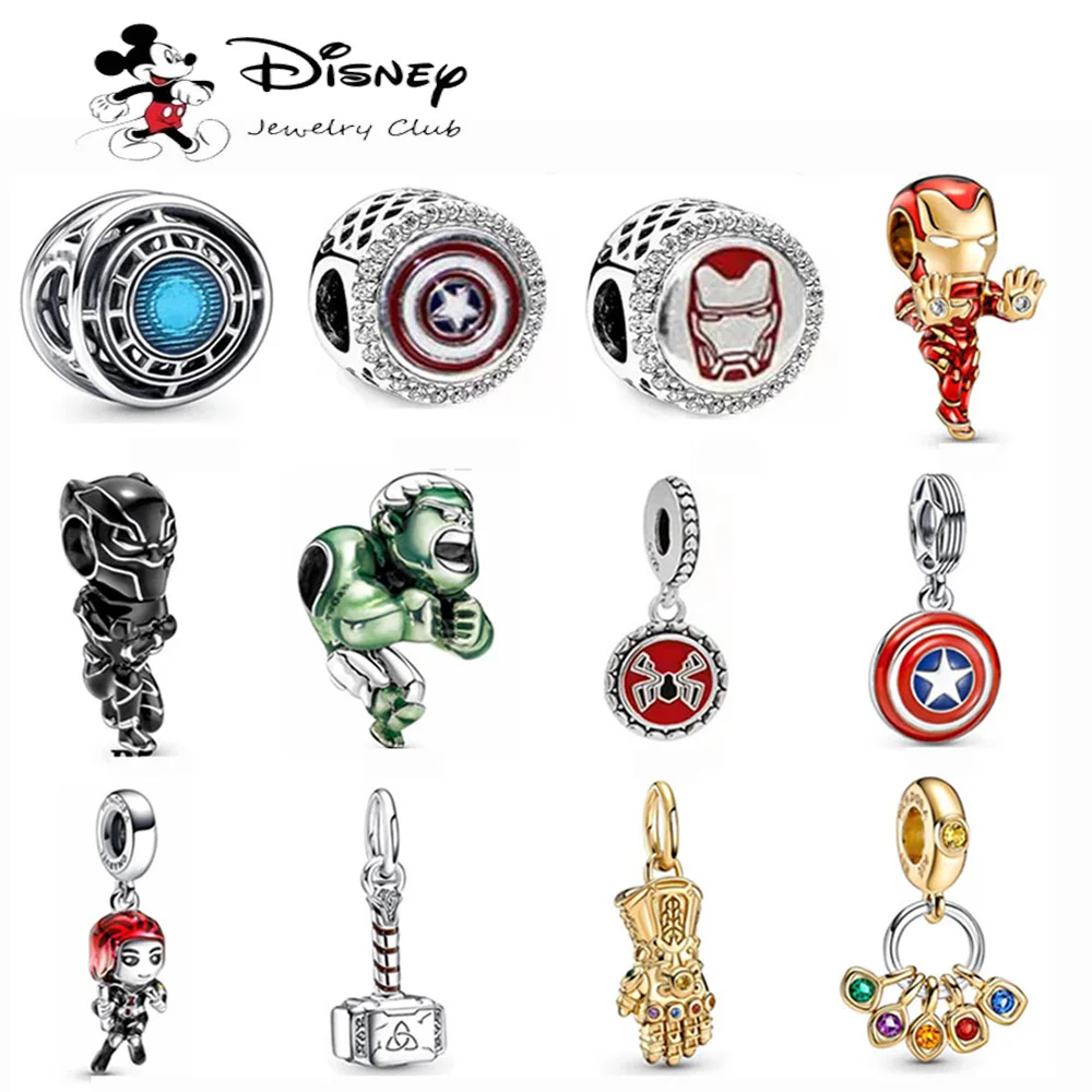 Disney-abalorio-de-Vinnie-de-Marvel-para-mujer-cadena-con-cuentas-de ...