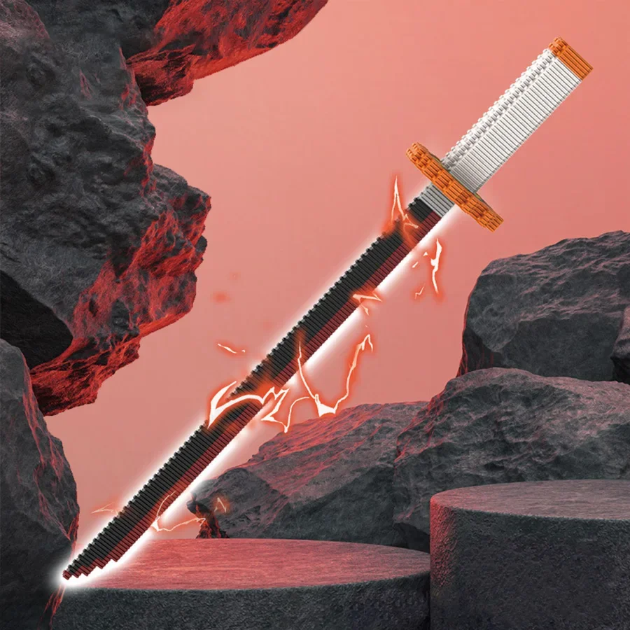 Anime-Samurai-Sword-Building-Block-para-crian-as-e-adultos-Ninja-Blade ...