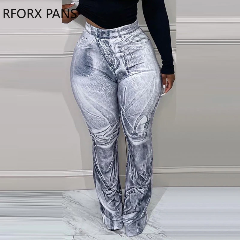 Women Full Length Flare Jeans | Women Pants Flare Jeans | Pencil Jeans ...