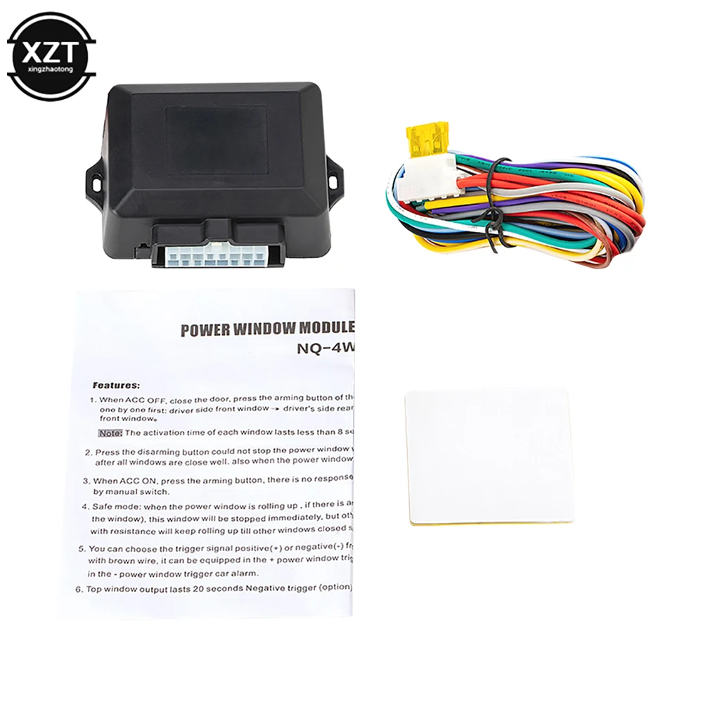 Car Power Window Closer For 4 Doors Auto Close Windows Remotely Module ...