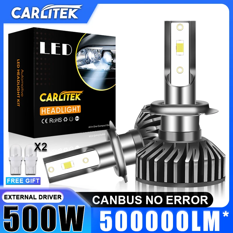 500W-H1-LED-Headlights-H7-LED-Lights-500000LM-Car-LED-H4-4300K-6000K ...