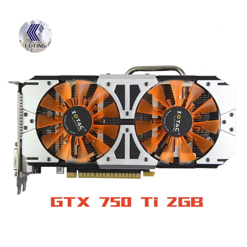 Original Zotac Graphics Cards Gpu Gtx 750 Ti 2g Thunderbolt Ha 128bit ...