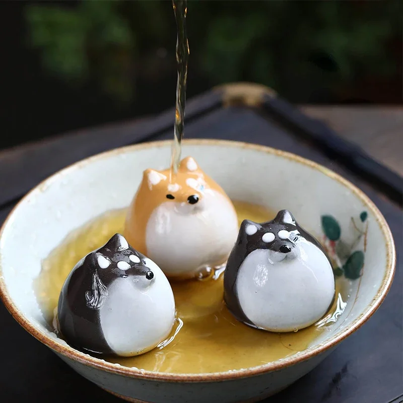 Yixing-Raw-Mine-Purple-Sand-Tea-Pet-Chai-Dog-Ornament-Handmade-Puppy ...