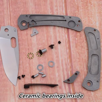 Jufule Gemaakt Spk Lamia Titanium Handvat Real 61hrc 154Cm Mes ...