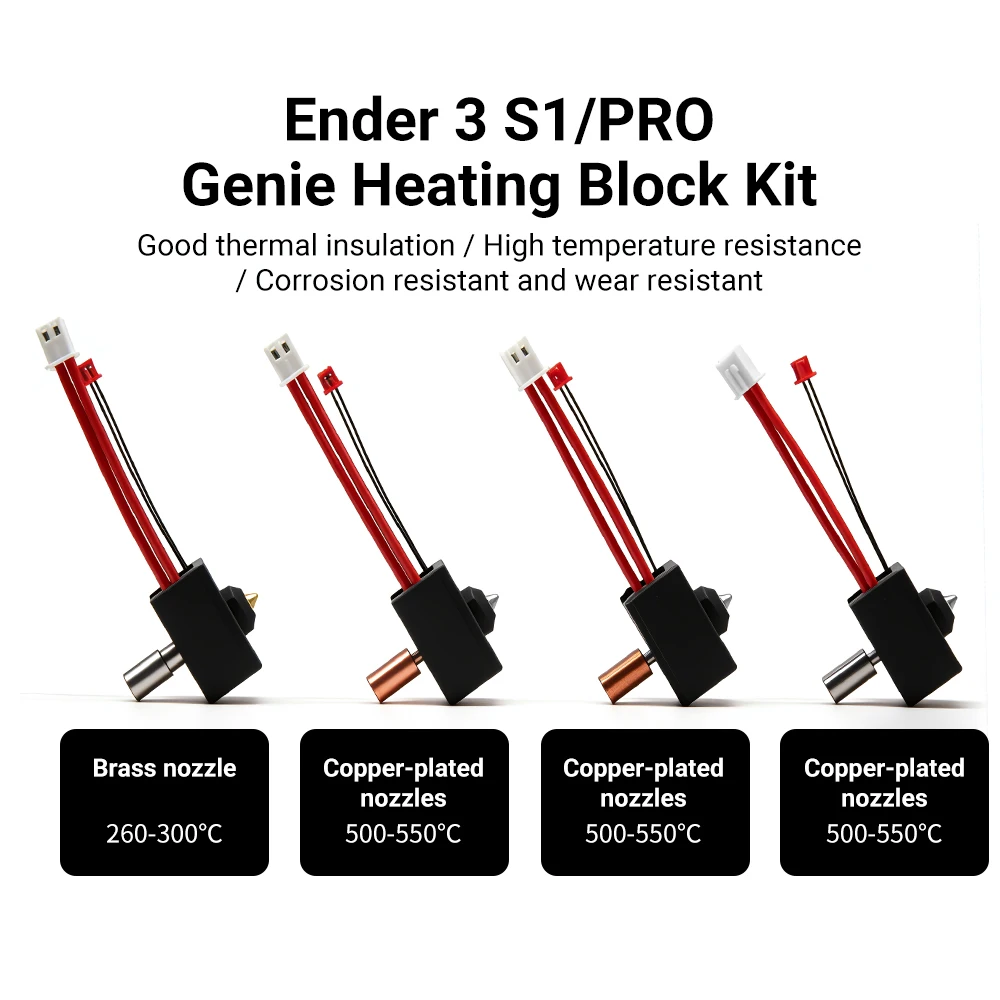 Ender-3 S1 Hotend Kit Bi-Metal Heatbreak 3D Printer Parts Sprite ...