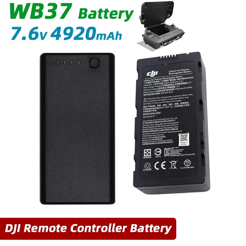DJI-WB37-Battery-Remote-Controller-Battery-4920mAh-7-6V-for-RC-Plus ...